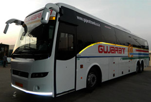 Gujarat Travels Online Bus Booking, Gujarat Travels Bus Tickets.